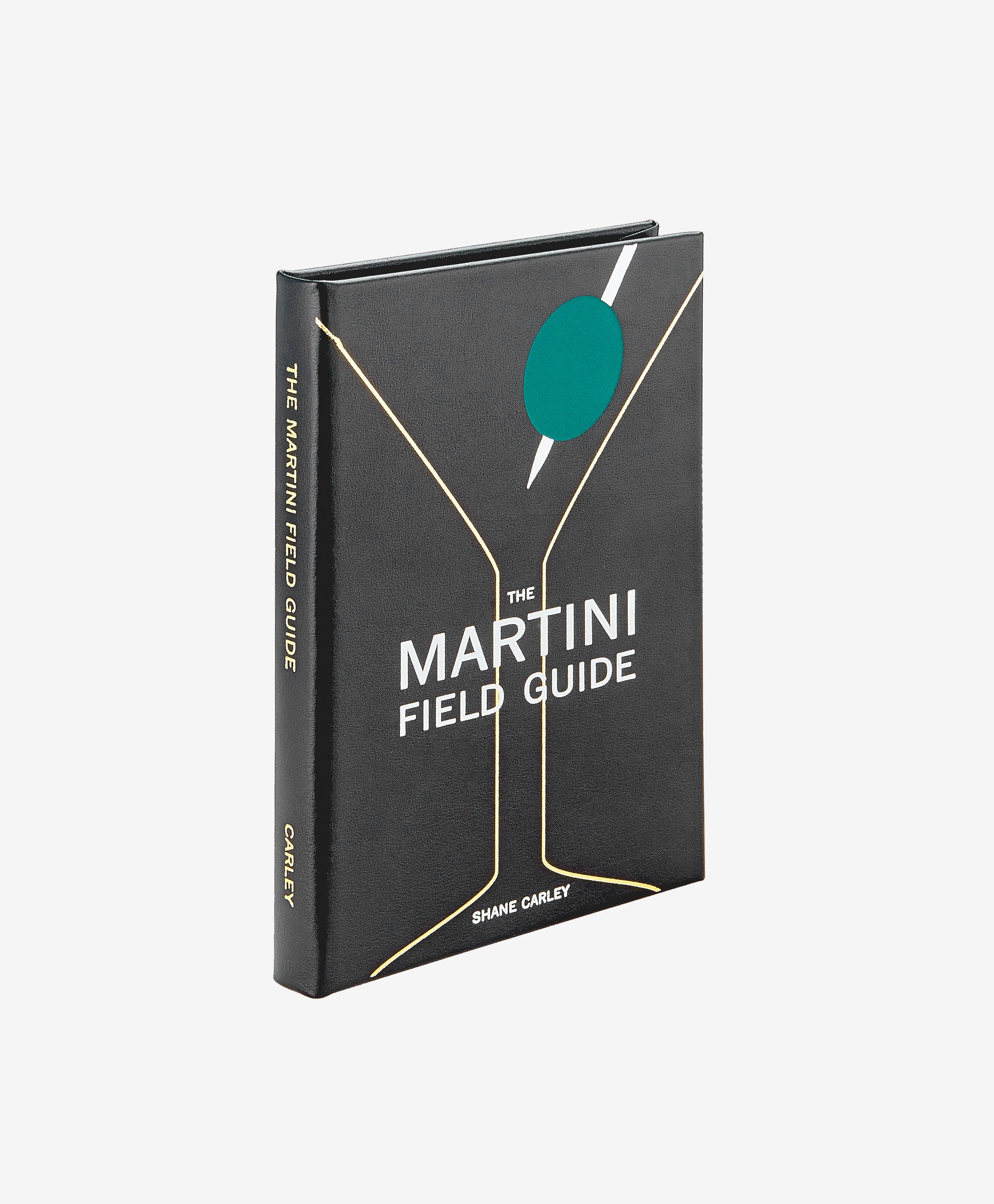 The Martini Field Guide | Black Bonded Leather