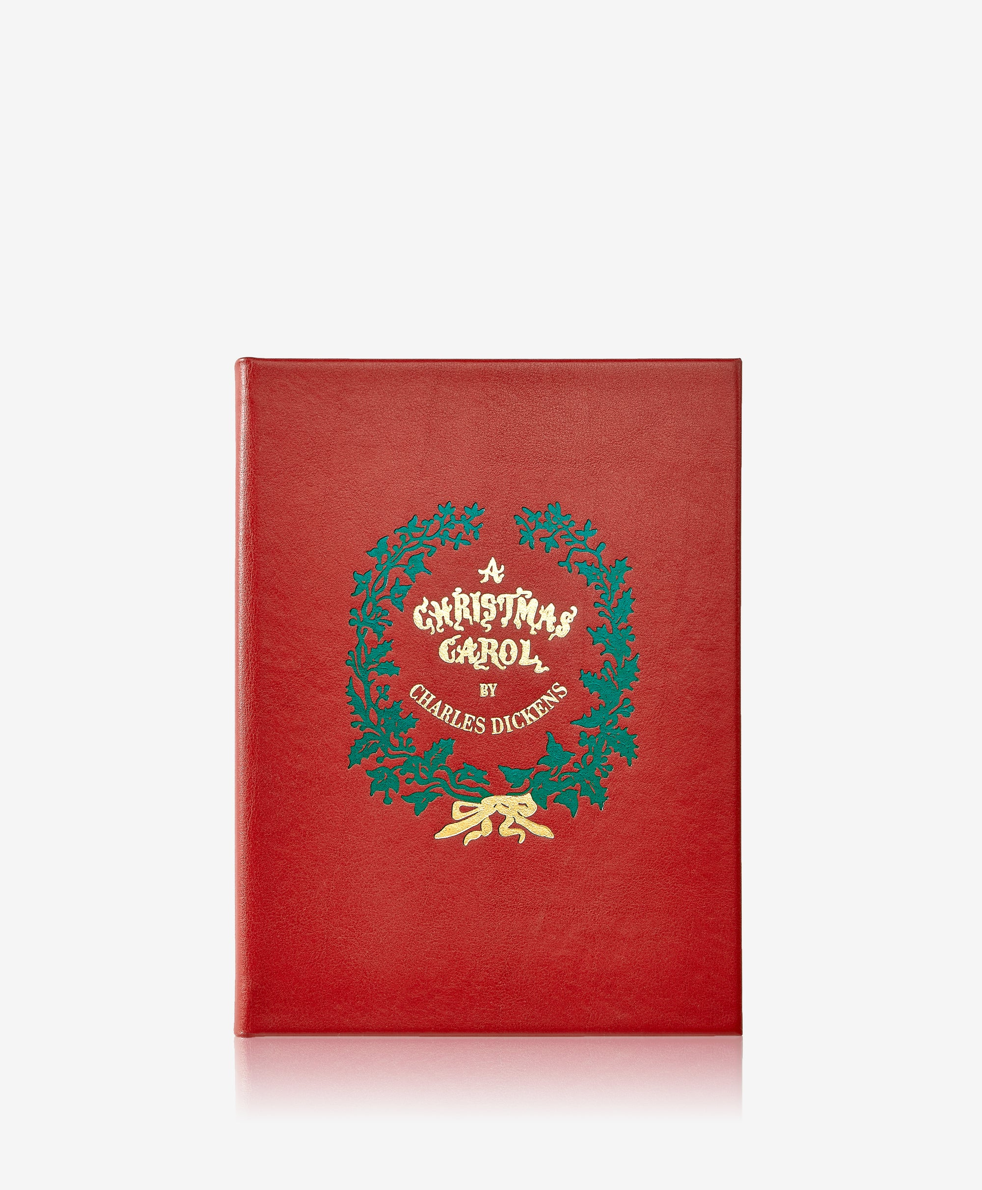 A Christmas Carol | Red Bonded Leather