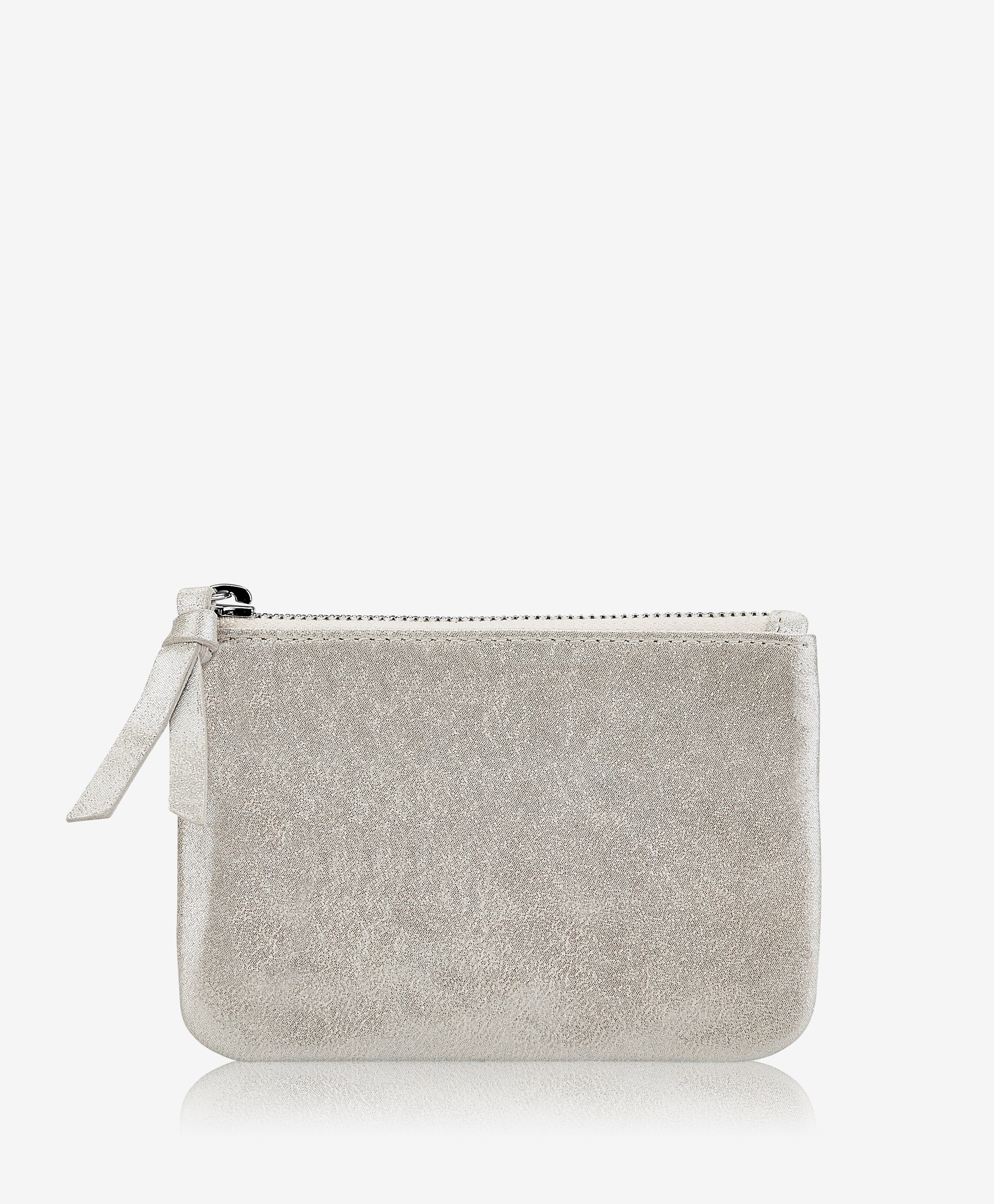 Small Pouch | Pearl Goatskin Leather