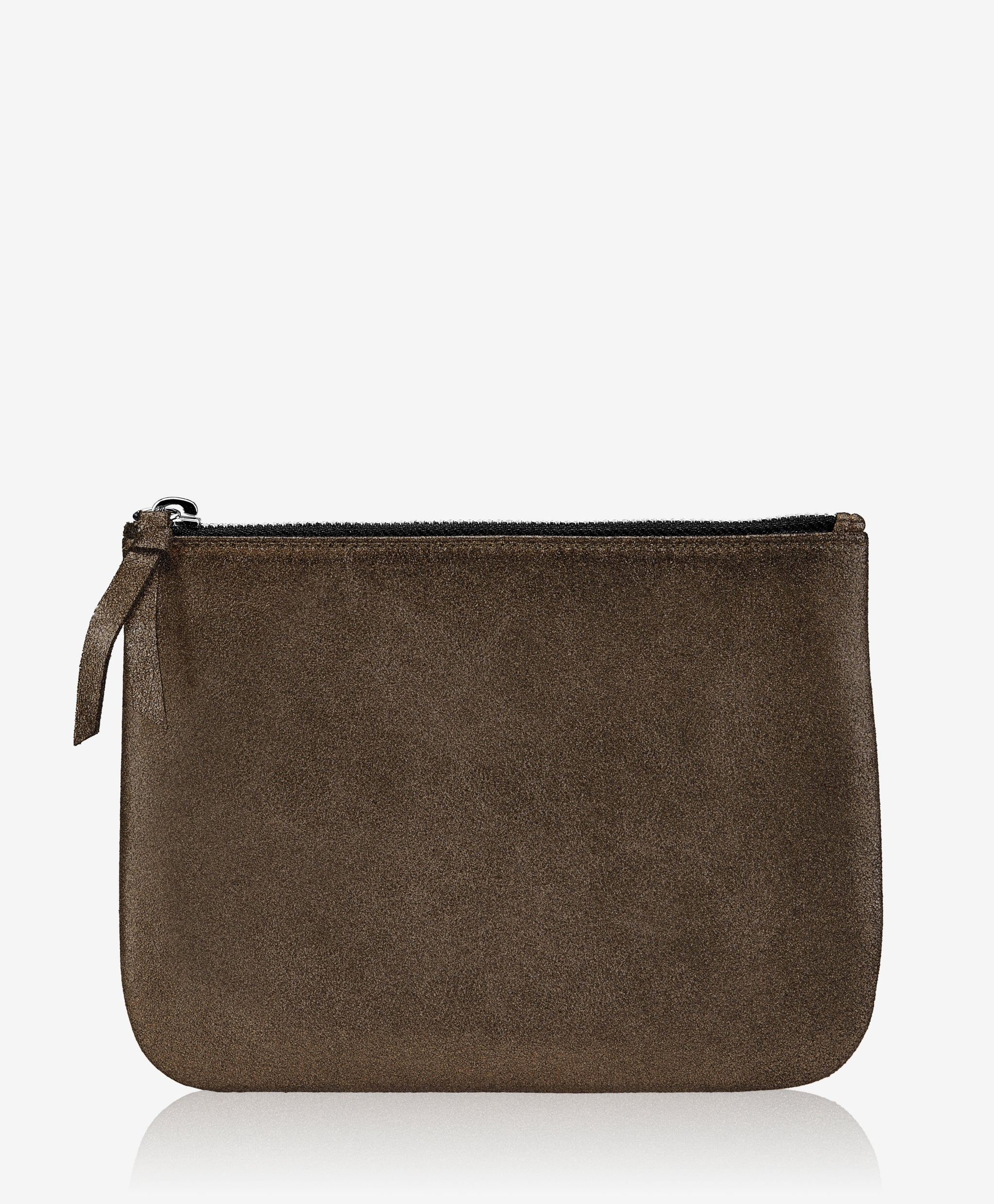 Medium Luna Pouch | Bronze Goatskin Leather