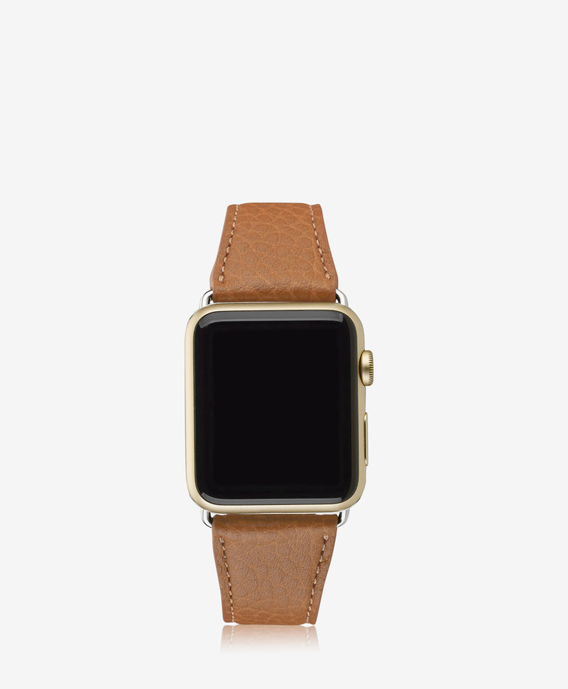 42mm Apple Watch Band | Sable Pebble Grain Leather