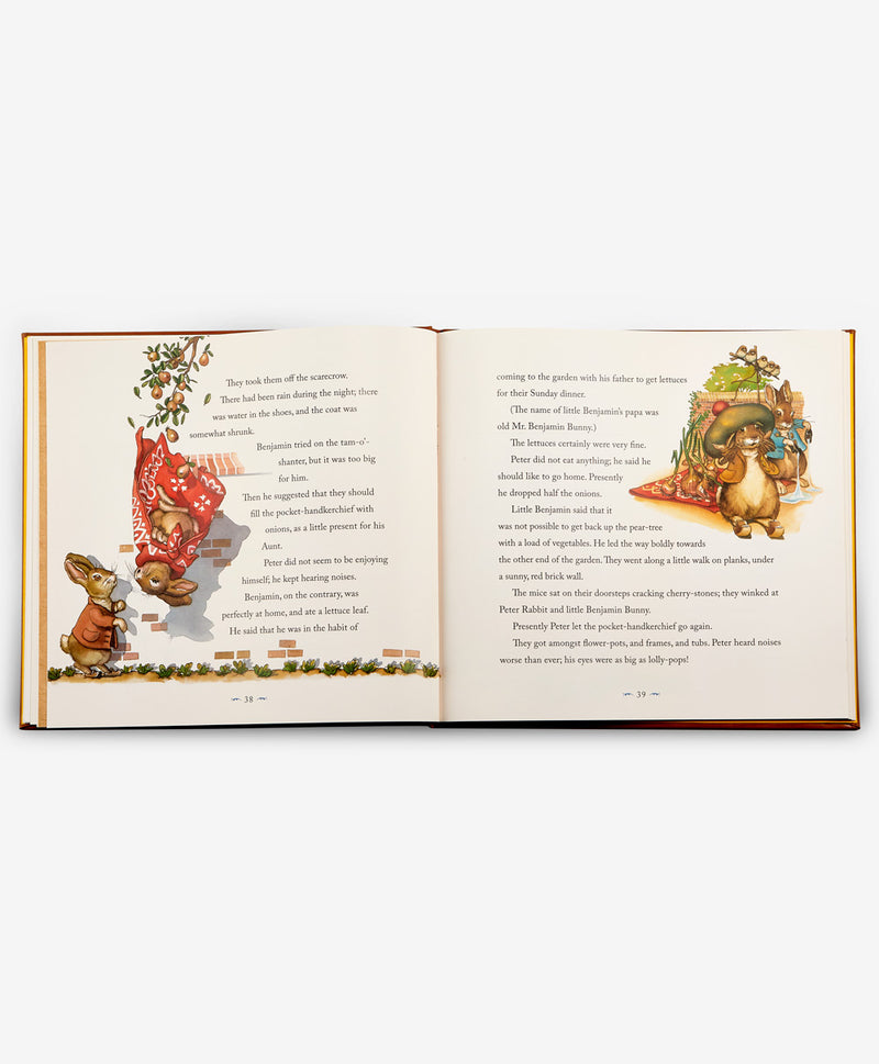 The Classic Tale of Peter Rabbit | Tan Bonded Leather