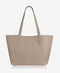 Teddie Tote | Stone Embossed Python Leather