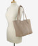 Teddie Tote | Stone Embossed Python Leather