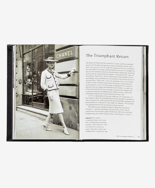 Little Book of Chanel | Black Traditional Leather